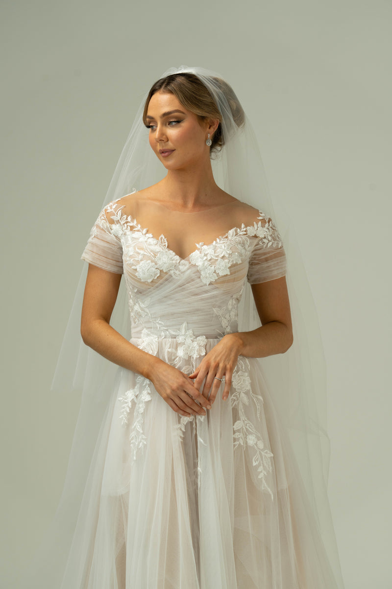 Bree Wedding Dress – Fara Couture